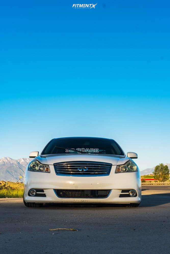 2008 INFINITI M35 X with 19x11 Aodhan Ah03 and Toyo Tires 245x35 on ...