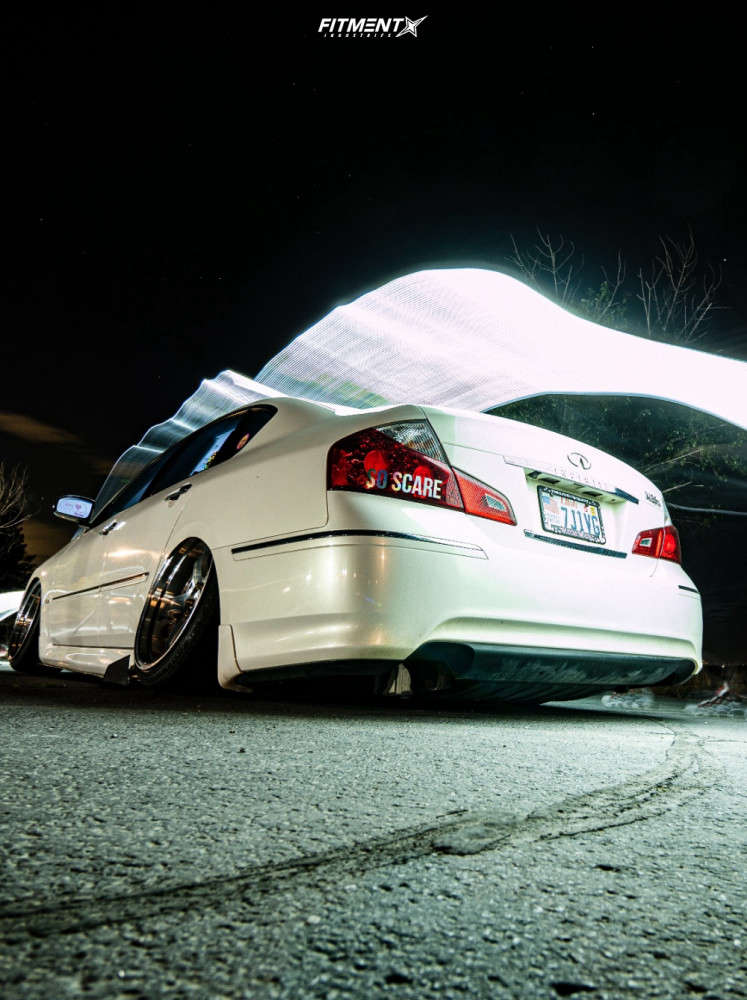 2008 INFINITI M35 X with 19x11 Aodhan Ah03 and Toyo Tires 245x35 on ...