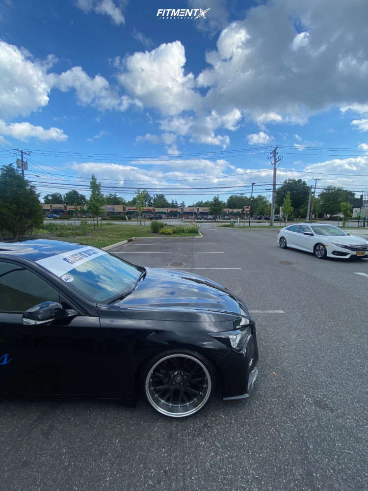 2016 INFINITI Q50 Premium with 19x10.5 ESR Cs11 and Toyo Tires 225x35 ...