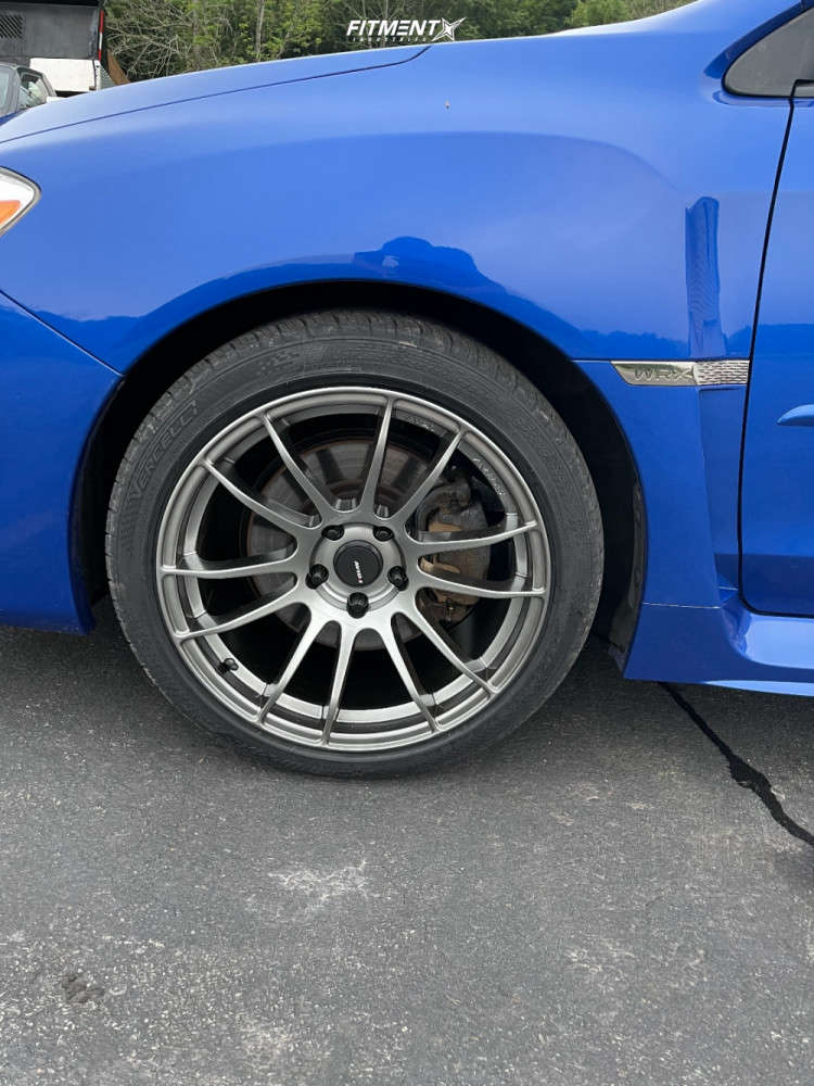 2015 Subaru WRX Limited with 18x9.5 AVID1 AV20 and Vercelli 245x45 on ...