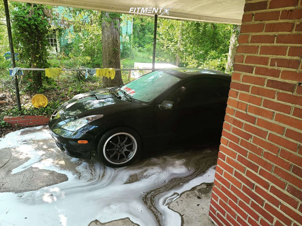 2000 Toyota Celica GTS with 17x9 Enkei Tenjin and Yokohama 255x40 on ...