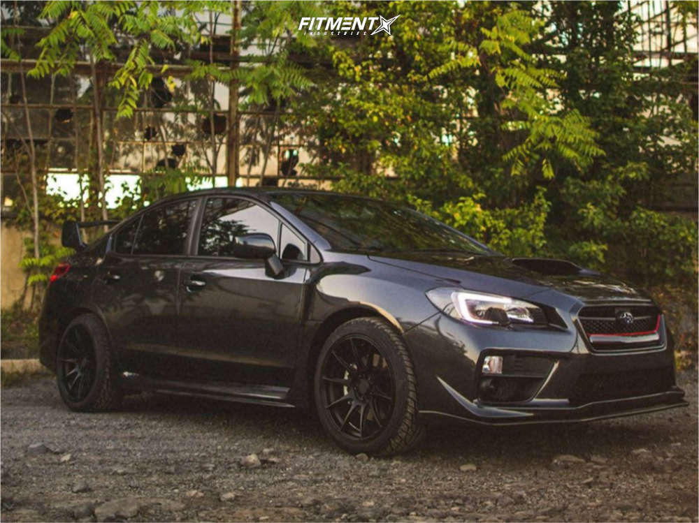 2017 Subaru WRX Base with 18x8.75 XXR 527 and General 245x40 on Stock ...