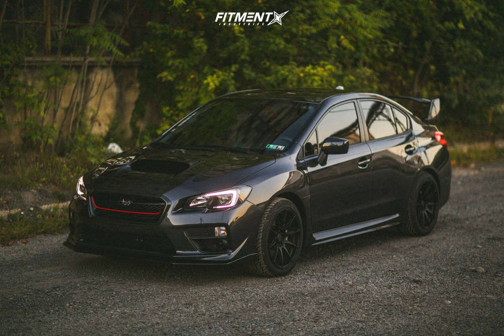 2017 Subaru WRX Base with 18x8.75 XXR 527 and General 245x40 on Stock ...