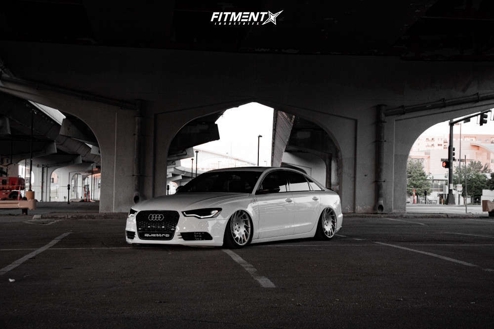 2012 Audi A6 Quattro Premium Plus with 20x10.5 Vossen Vle-1 and Nexen 245x35 on Air Suspension ...