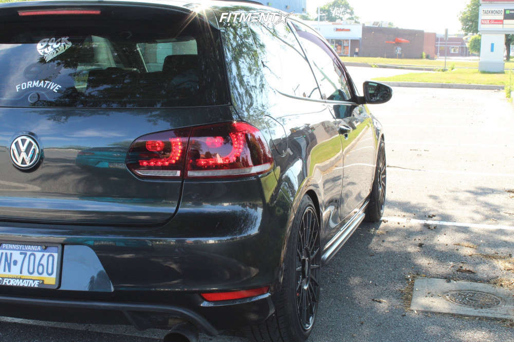 2011 Volkswagen GTI Highline with 18x8.5 Rotiform Las-r and General ...