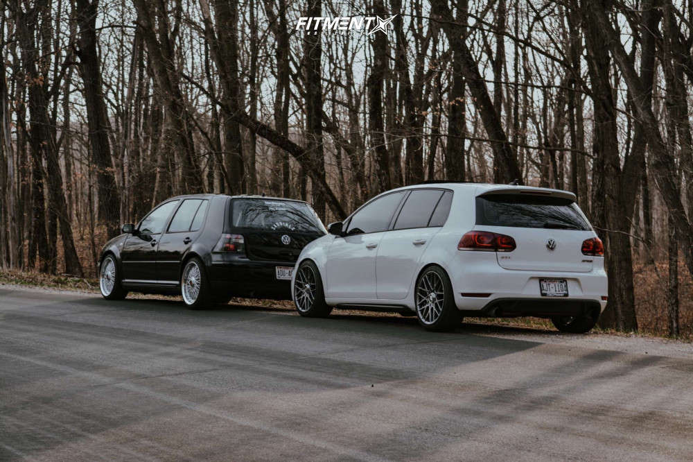 2014 Volkswagen GTI Wolfsburg Edition with 18x8.5 Rotiform Rse and ...