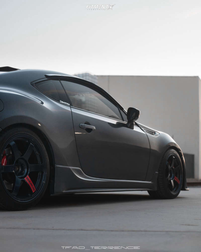 2017 Subaru BRZ Limited Performance with 18x9.5 Volk Te37 Saga and Hankook 255x35 on Coilovers ...