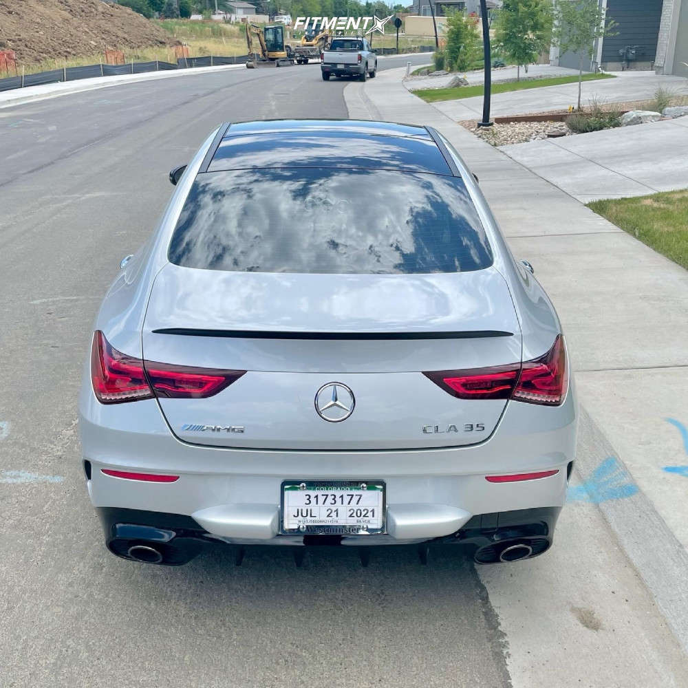 2020 Mercedes-Benz CLA35 AMG 4Matic with 20x8.5 HRE FlowForm Ff04 and Continental 255x30 on ...