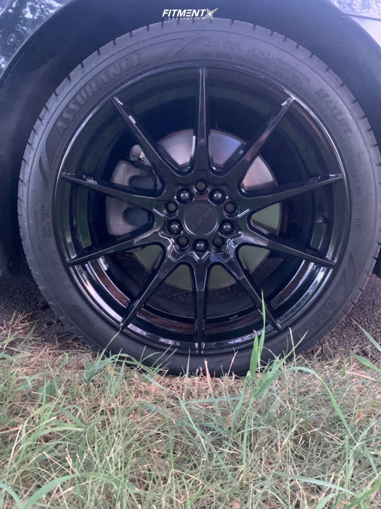 2012 Subaru Legacy 2.5GT with 18x8.5 Ruff Speedster and Goodyear 245x45 ...