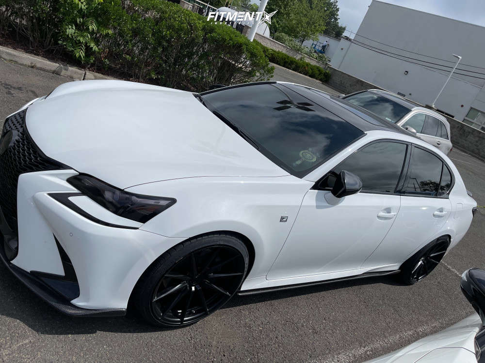 2016 Lexus GS350 F Sport with 20x10 Rohana Rfx1 and Ohtsu 245x35 on ...