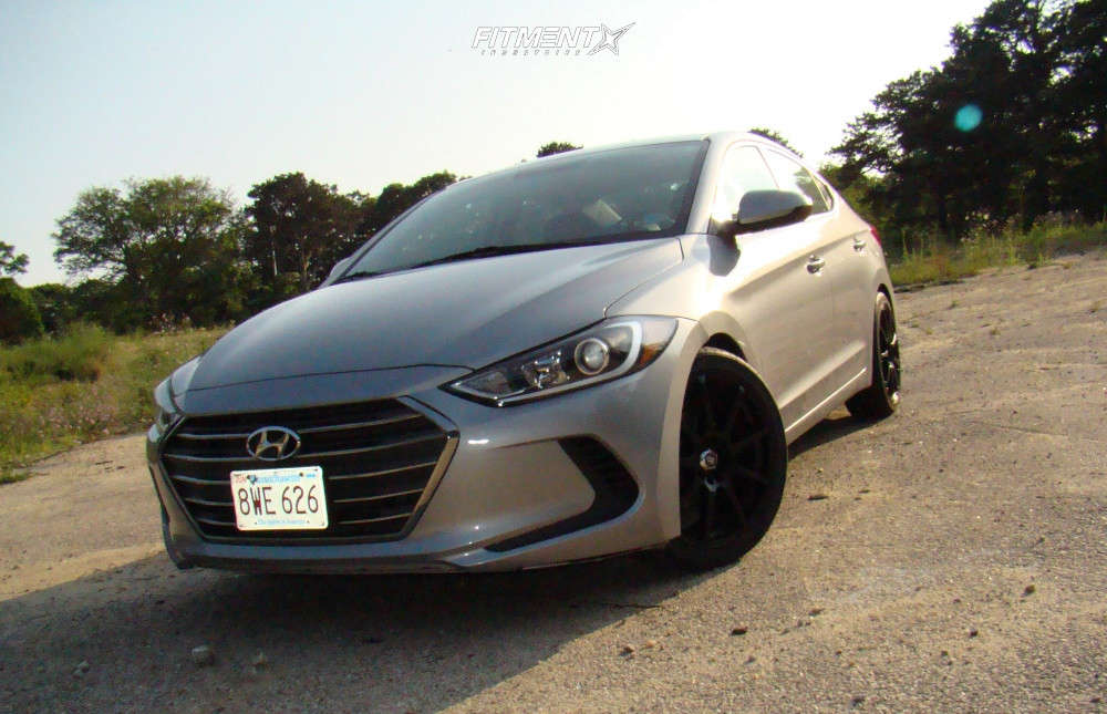 2017 Hyundai Elantra SE with 18x7.5 Enkei Edr9 and Michelin 225x40 on Stock Suspension | 1788924 ...