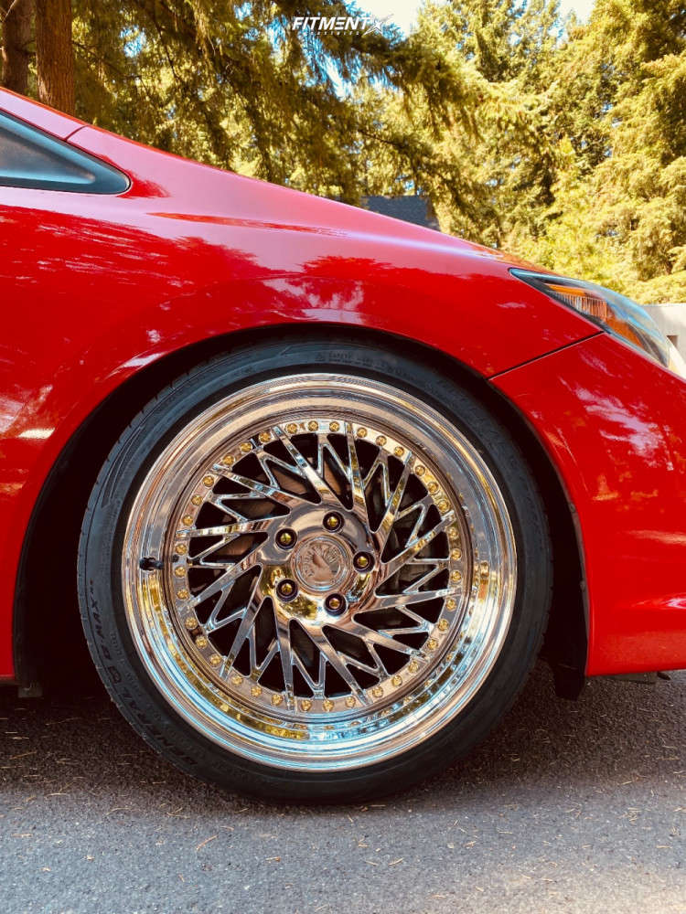 2012 Honda Civic Si with 18x9.5 Aodhan Ds03 and General 225x40 on ...