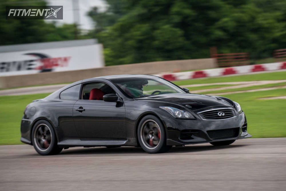 2010 INFINITI G37 Journey with 18x9.5 Volk TE37SL and Nitto 275x40 on ...