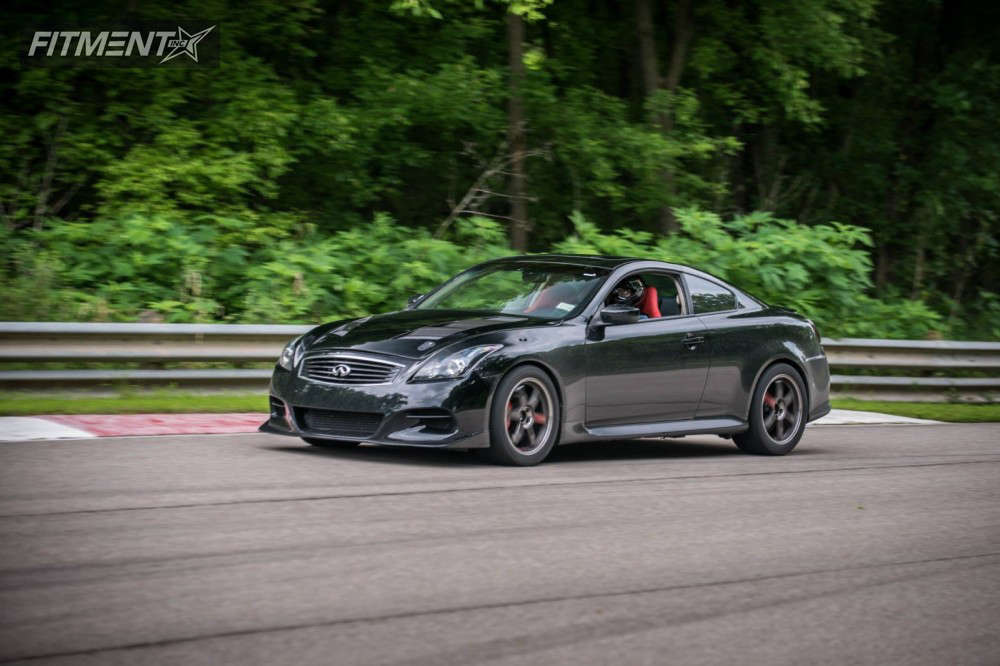 2010 INFINITI G37 Journey with 18x9.5 Volk TE37SL and Nitto 275x40 on ...