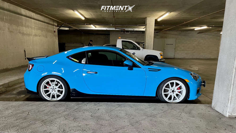 2013 Subaru BRZ Premium with 18x9.5 Option Lab R716 and Michelin 255x35 ...