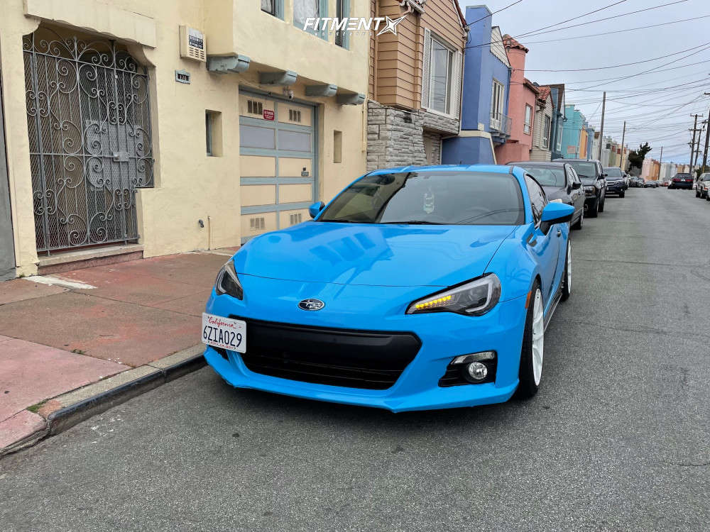 2013 Subaru BRZ Premium with 18x9.5 Option Lab R716 and Michelin 255x35 ...