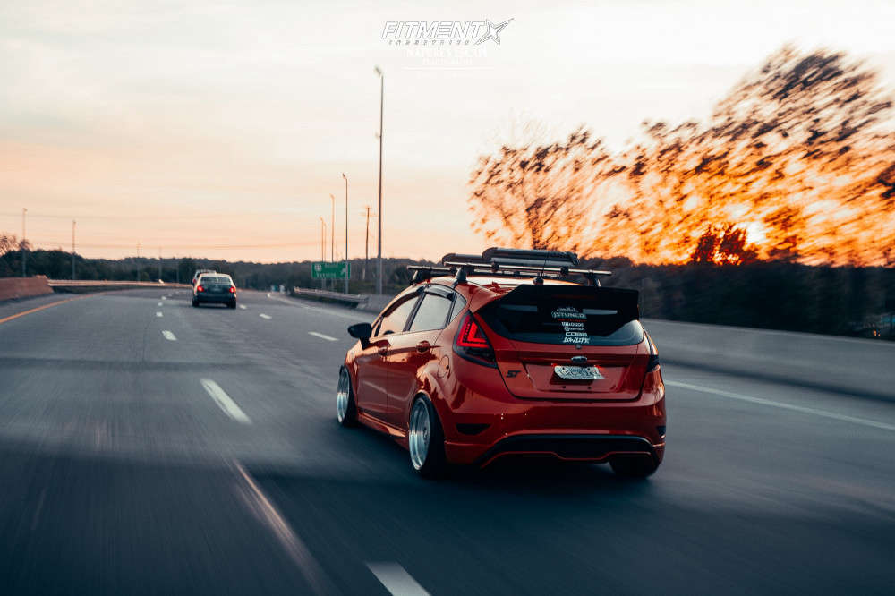 2018 Ford Fiesta ST with 17x8.5 Avant Garde M240 and Achilles 195x40 on ...