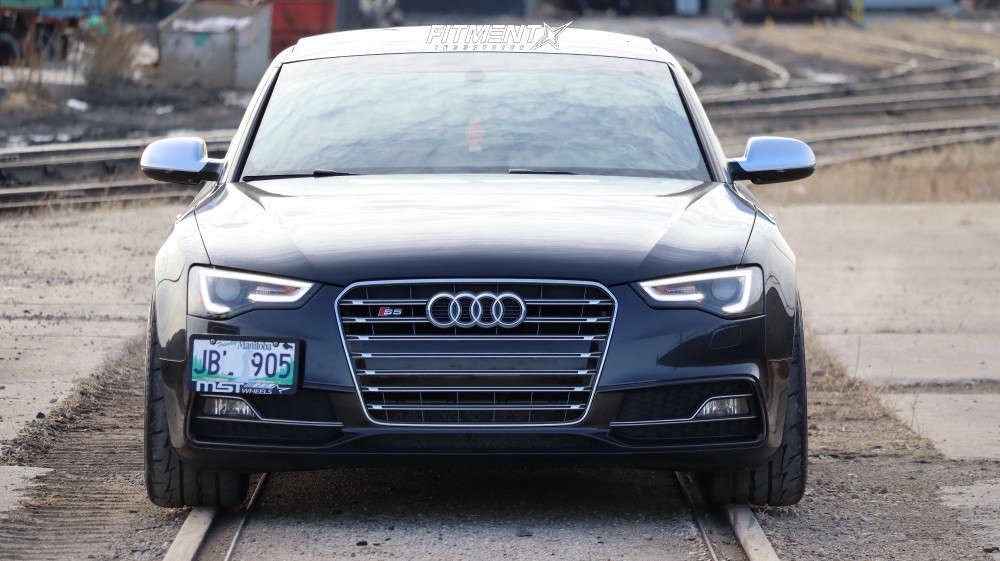 2014 Audi S5 Prestige with 19x10.5 ESR Sr05 and Firestone 275x35 on ...