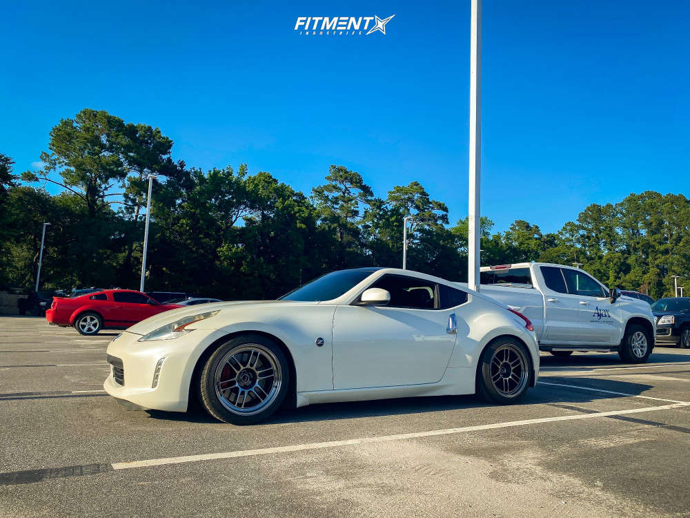 2013 Nissan 370Z Touring with 18x10.5 Enkei RPF1 and Achilles 275x35 on ...