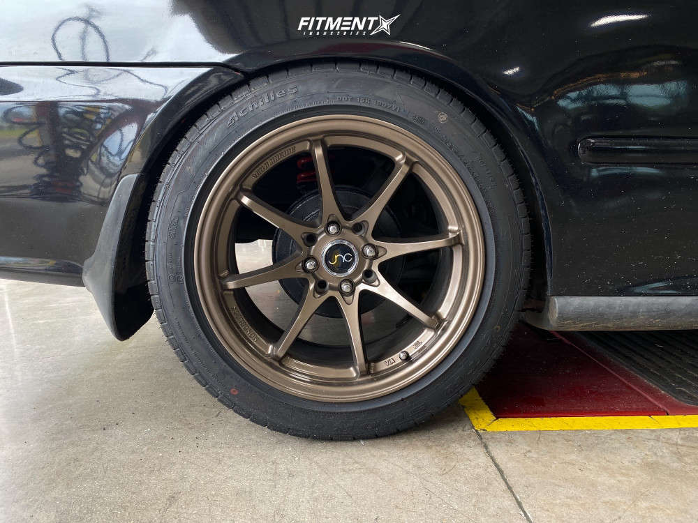 1995 Honda Civic EX with 16x8.25 JNC Jnc006 and Achilles 195x55 on ...