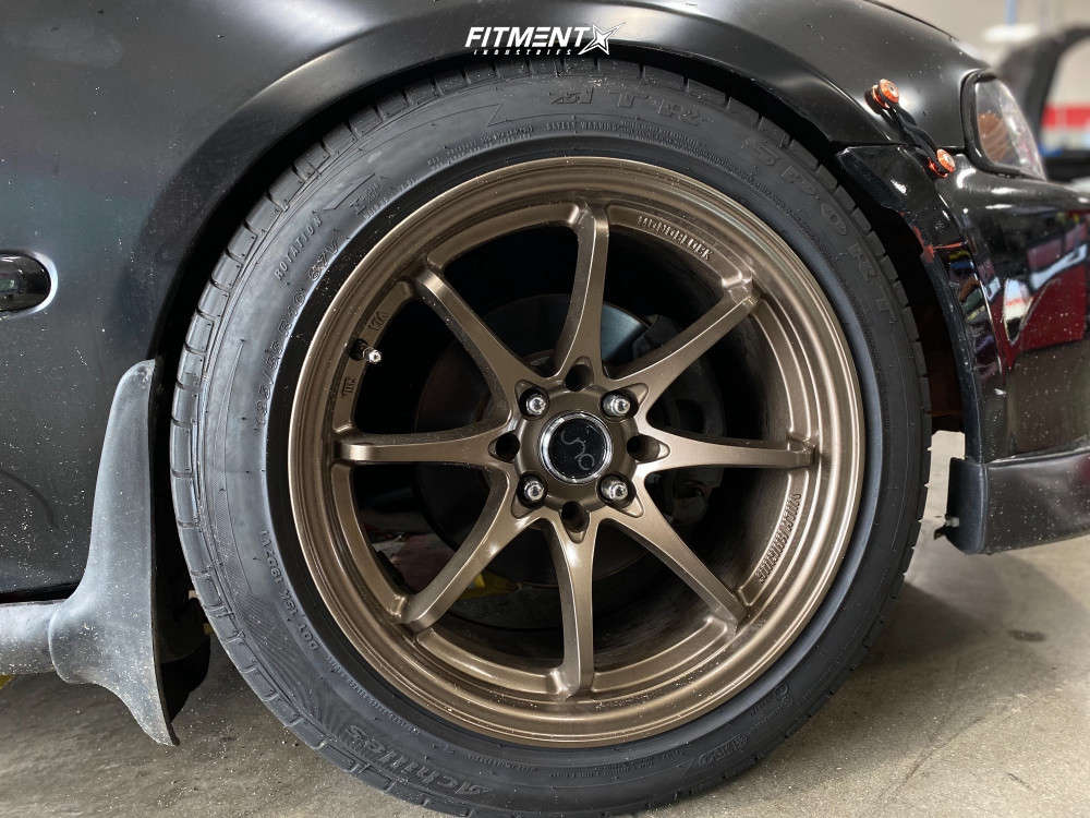 1995 Honda Civic EX with 16x8.25 JNC Jnc006 and Achilles 195x55 on ...