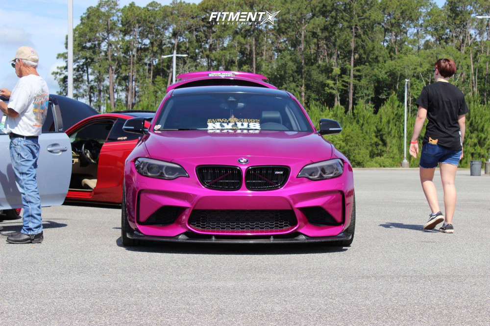 2018 BMW M2 Base with 19x8.5 OZ Racing Hyper Gt Hlt and Michelin 245x40 ...