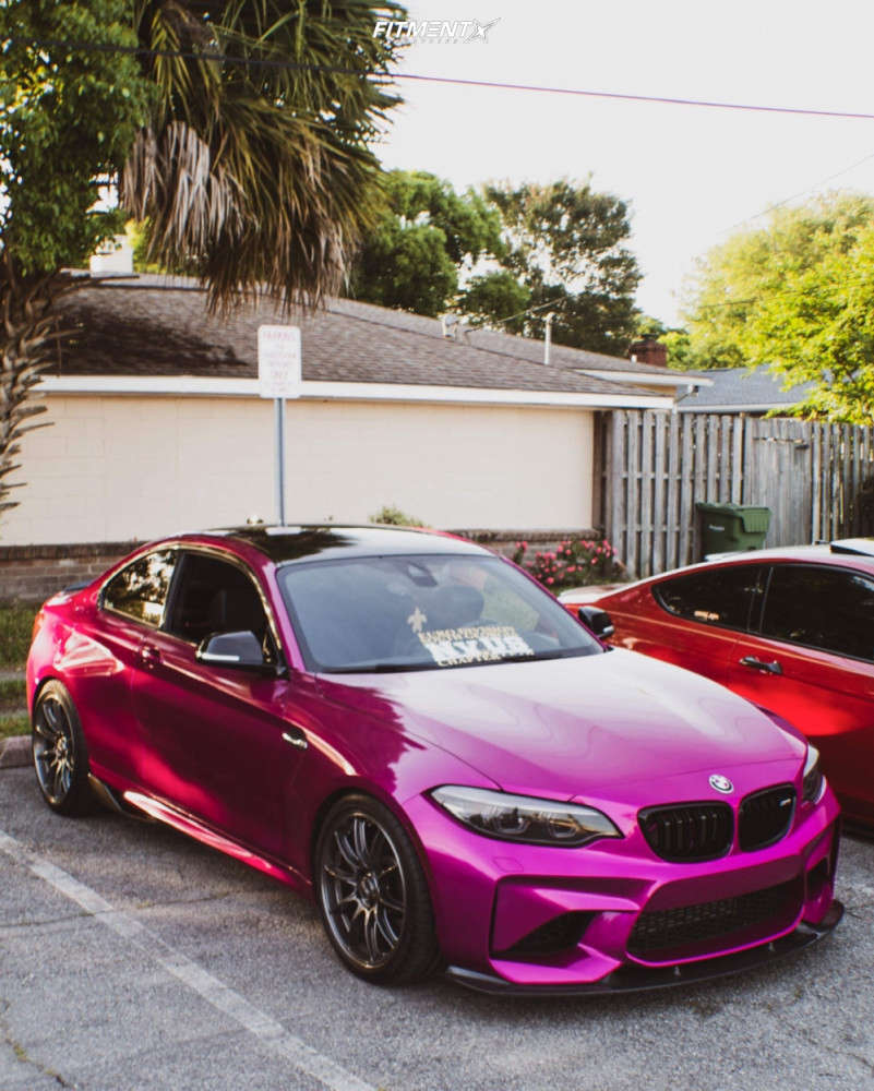 2018 BMW M2 Base with 19x8.5 OZ Racing Hyper Gt Hlt and Michelin 245x40 ...