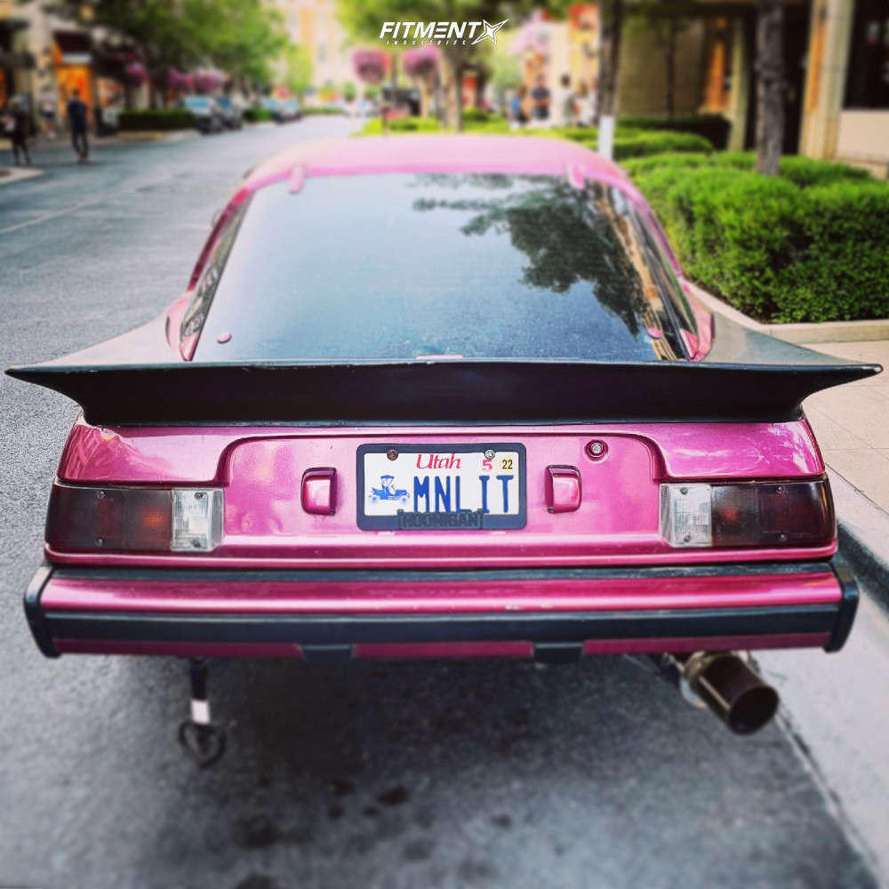 1980 Mazda RX-7 S with 15x8 Rota Rkr and Hankook 205x50 on Stock ...