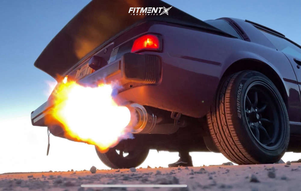 1980 Mazda RX-7 S with 15x8 Rota Rkr and Hankook 205x50 on Stock ...