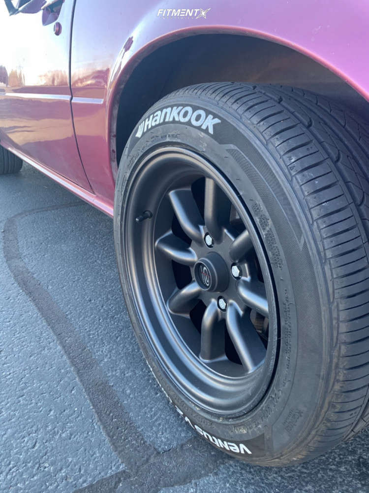 1980 Mazda RX-7 S with 15x8 Rota Rkr and Hankook 205x50 on Stock ...