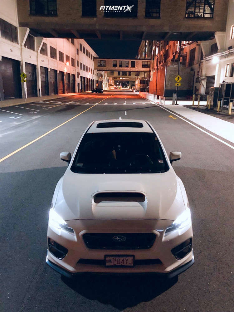 2017 Subaru WRX Limited with 18x9.5 ESR Cs2 and Lexani 225x40 on ...