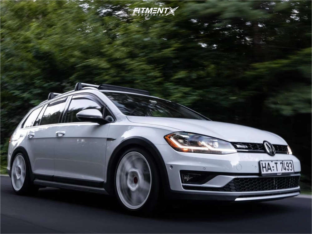 2019 Volkswagen Golf Alltrack SE with 18x8 Rotiform Kps and Falken ...