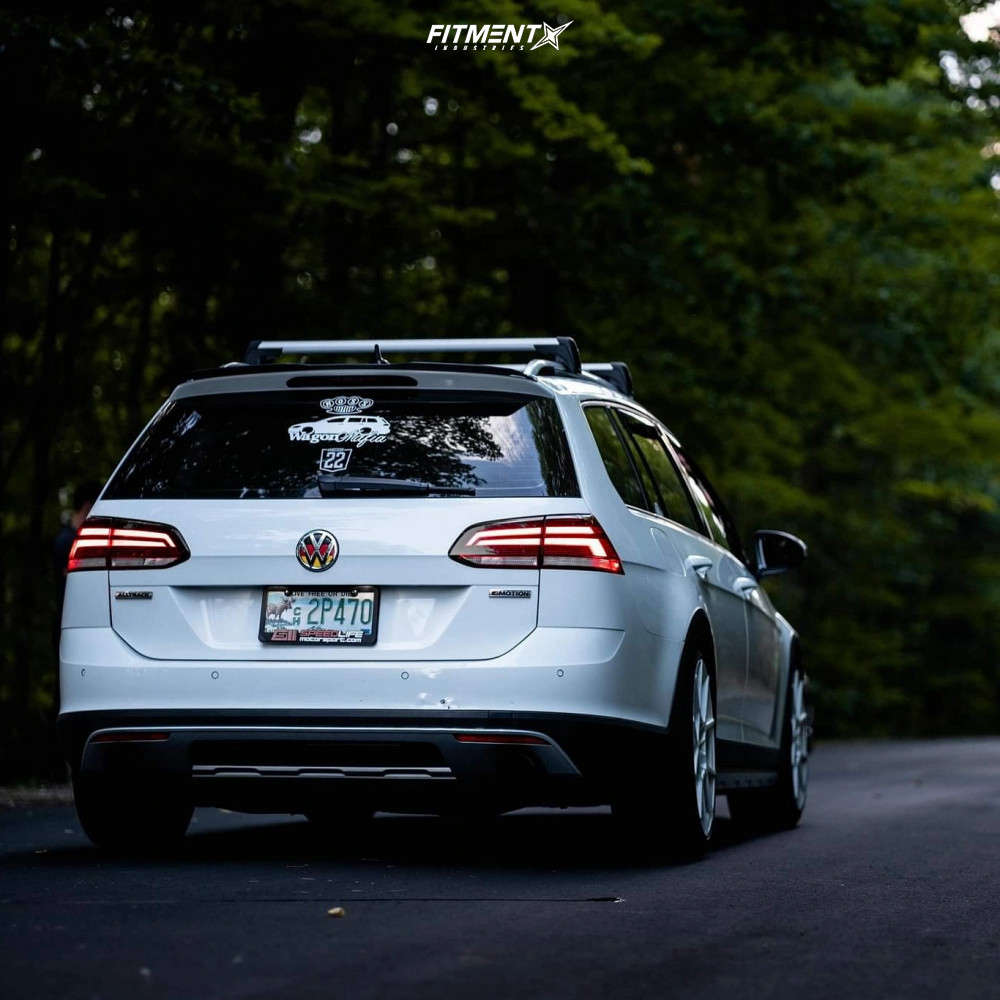 2019 Volkswagen Golf Alltrack SE with 18x8 Rotiform Kps and Falken ...