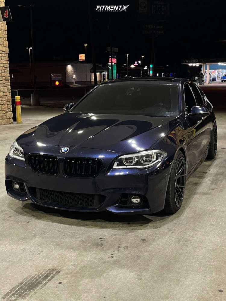 2014 BMW 550i Base with 19x10 Konig Ampliform and Continental 285x35 on ...