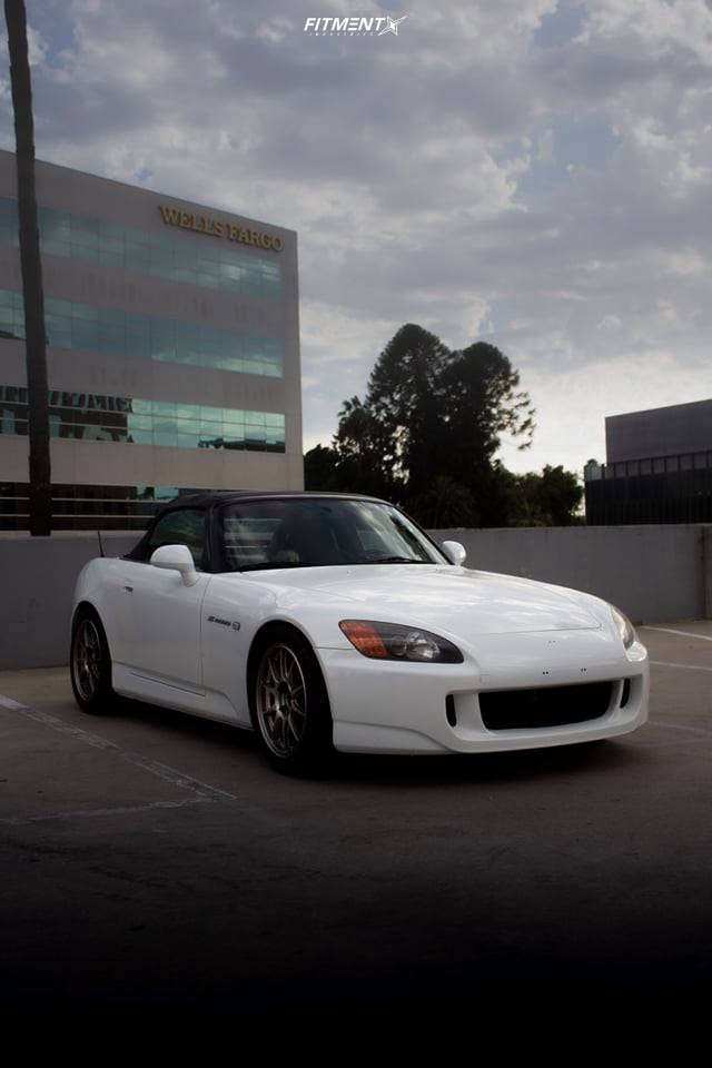 2001 Honda S2000 Base with 17x8 WedsSport Tc-105n and Hankook 245x40 on ...