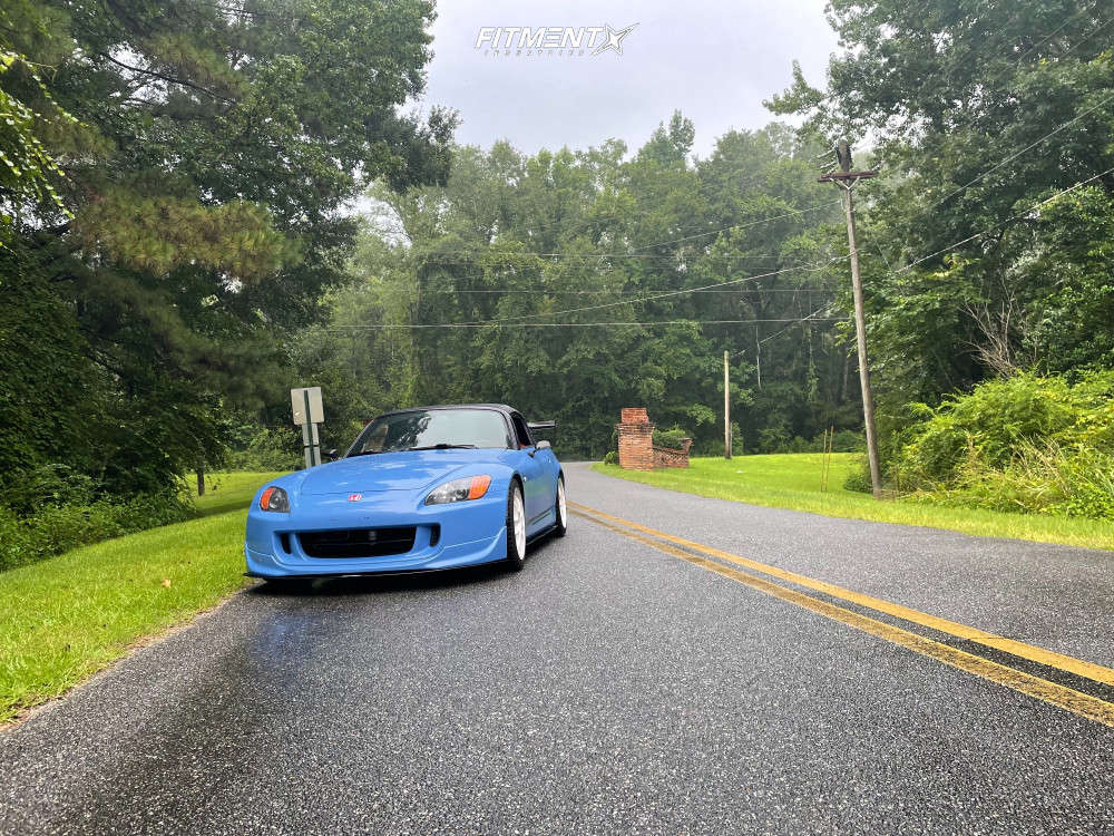 2002 Honda S2000 Base with 17x7 Enkei PF01 and Michelin 225x45 on ...