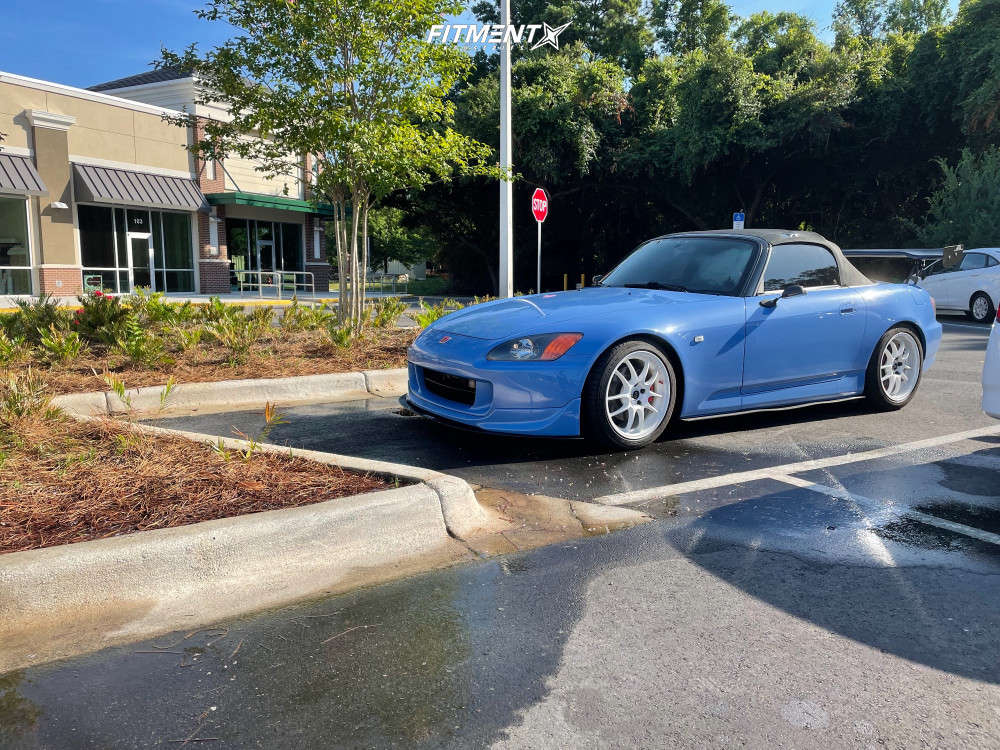 2002 Honda S2000 Base with 17x7 Enkei PF01 and Michelin 225x45 on ...