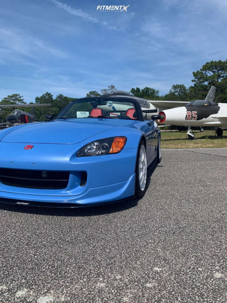 2002 Honda S2000 Base with 17x7 Enkei PF01 and Michelin 225x45 on ...