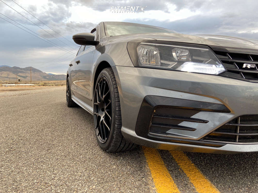 2016 Volkswagen Passat R-Line with 19x8.5 Enkei Raijin and Toyo Tires ...
