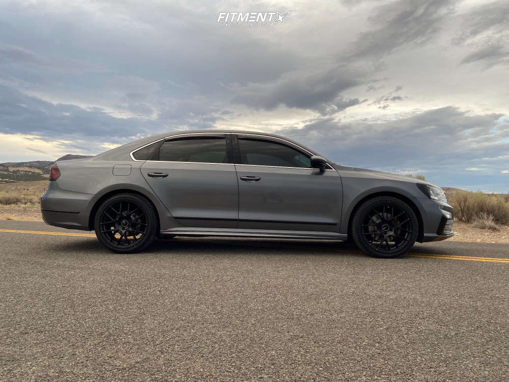 2016 Volkswagen Passat R-Line with 19x8.5 Enkei Raijin and Toyo Tires ...