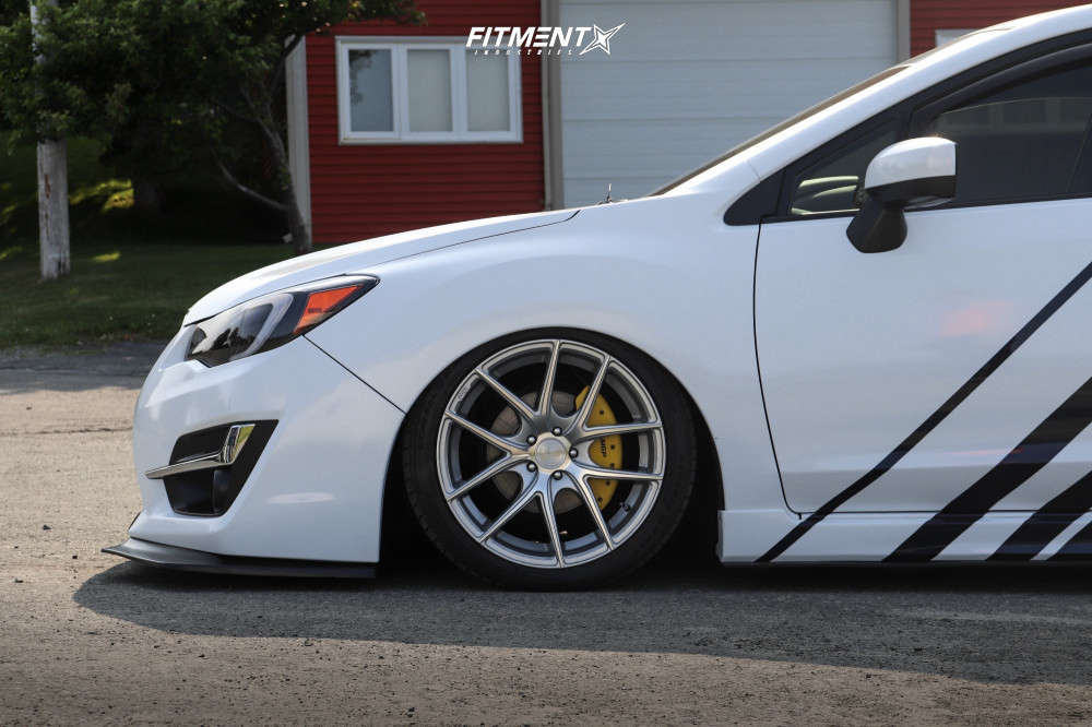 2016 Subaru Impreza Limited with 18x8 Niche Targa and General 225x40 on ...