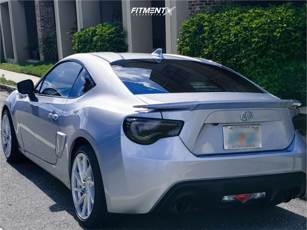 2016 Scion FR-S Base with 18x8.5 F1R F29 and Goodyear 225x40 on Stock ...