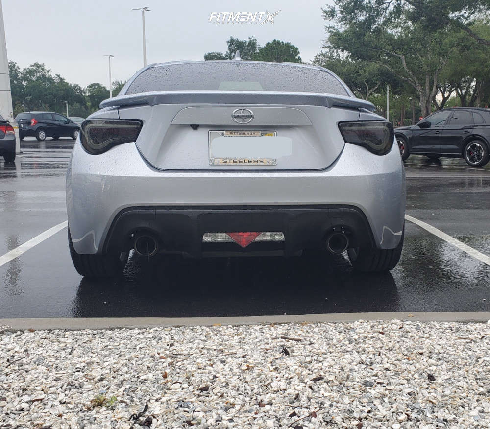 2016 Scion FR-S Base with 18x8.5 F1R F29 and Goodyear 225x40 on Stock ...