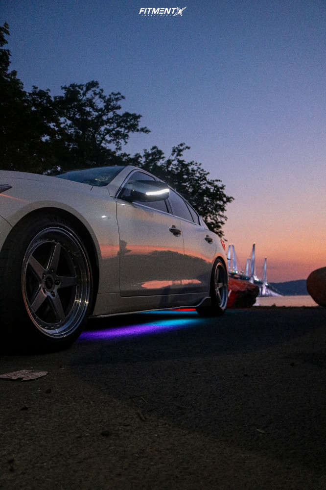 2015 INFINITI Q50 Premium with 19x9.5 ESR Cs5 and Michelin 245x40 on ...