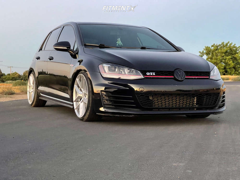 2016 Volkswagen GTI SE with 19x8.5 Rotiform Flg and Nitto 215x35 on ...