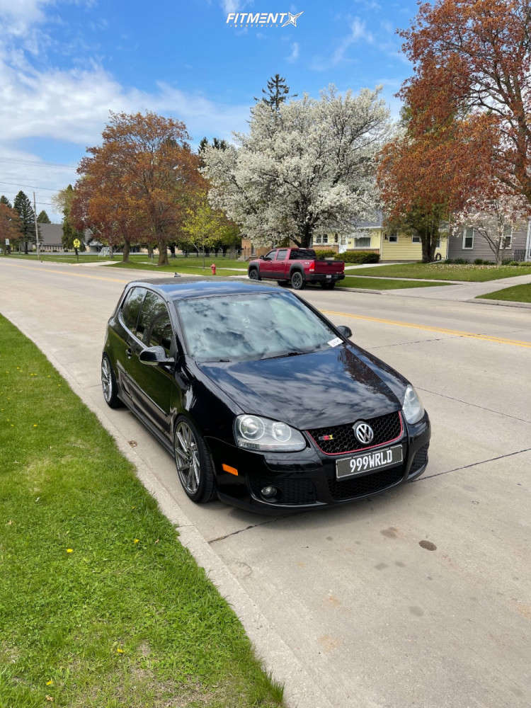 2008 Volkswagen GTI Base with 18x8.5 F1R F29 and Hankook 235x35 on ...
