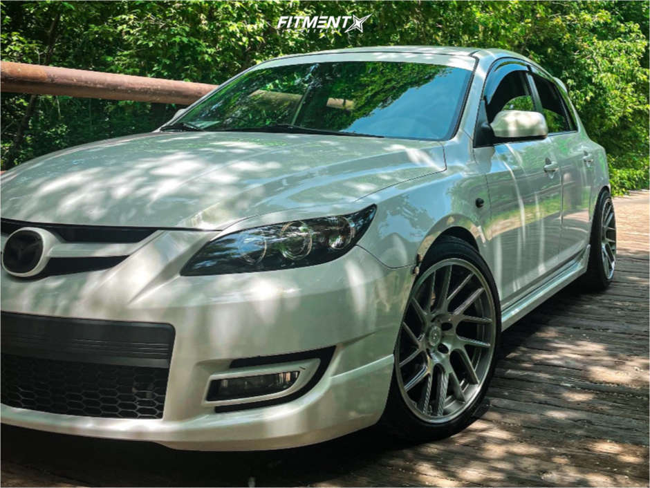 2008 Mazda MazdaSpeed3 Base with 18x9.5 Anovia Elder and BFGoodrich ...