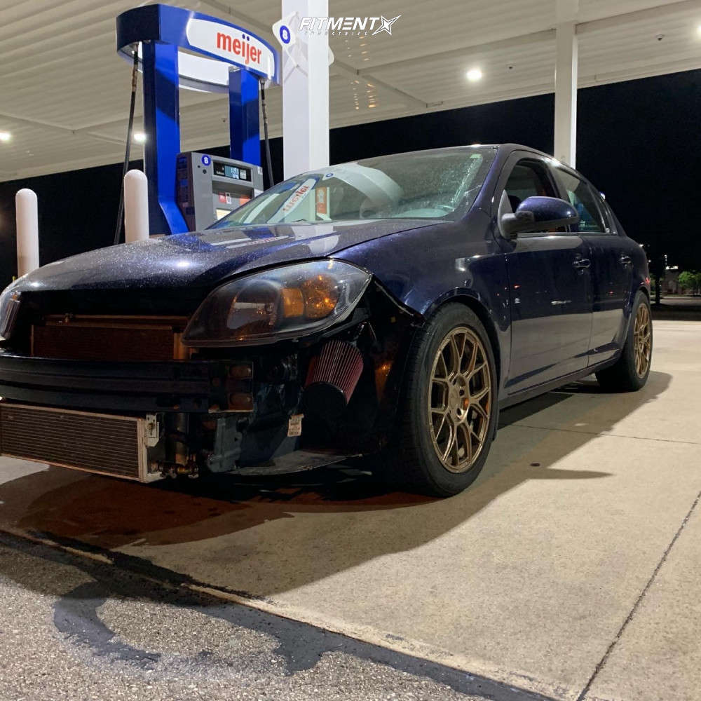 2009 Chevrolet Cobalt LT with 17x8 Motegi Mr147 and Toyo Tires 225x50 ...