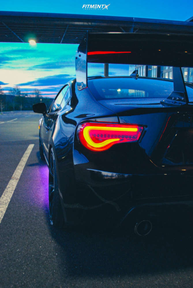 2019 Subaru BRZ Limited with 18x8.5 WedsSport Sa-10r and Toyo Tires 245x35 on Coilovers ...