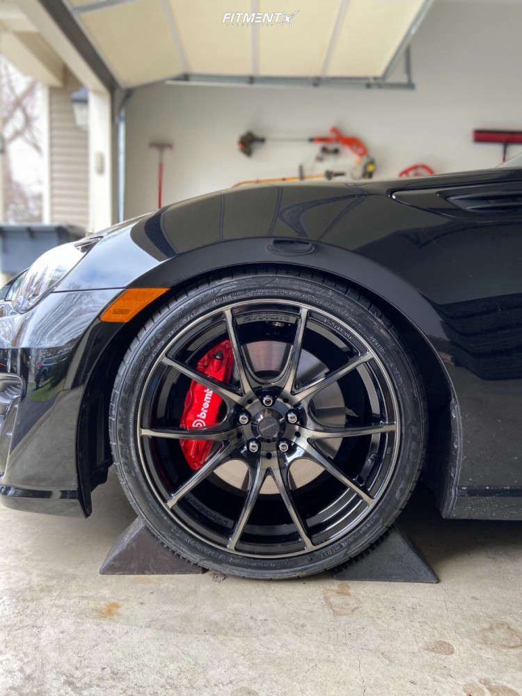 2019 Subaru BRZ Limited with 18x8.5 WedsSport Sa-10r and Toyo Tires 245x35 on Coilovers ...